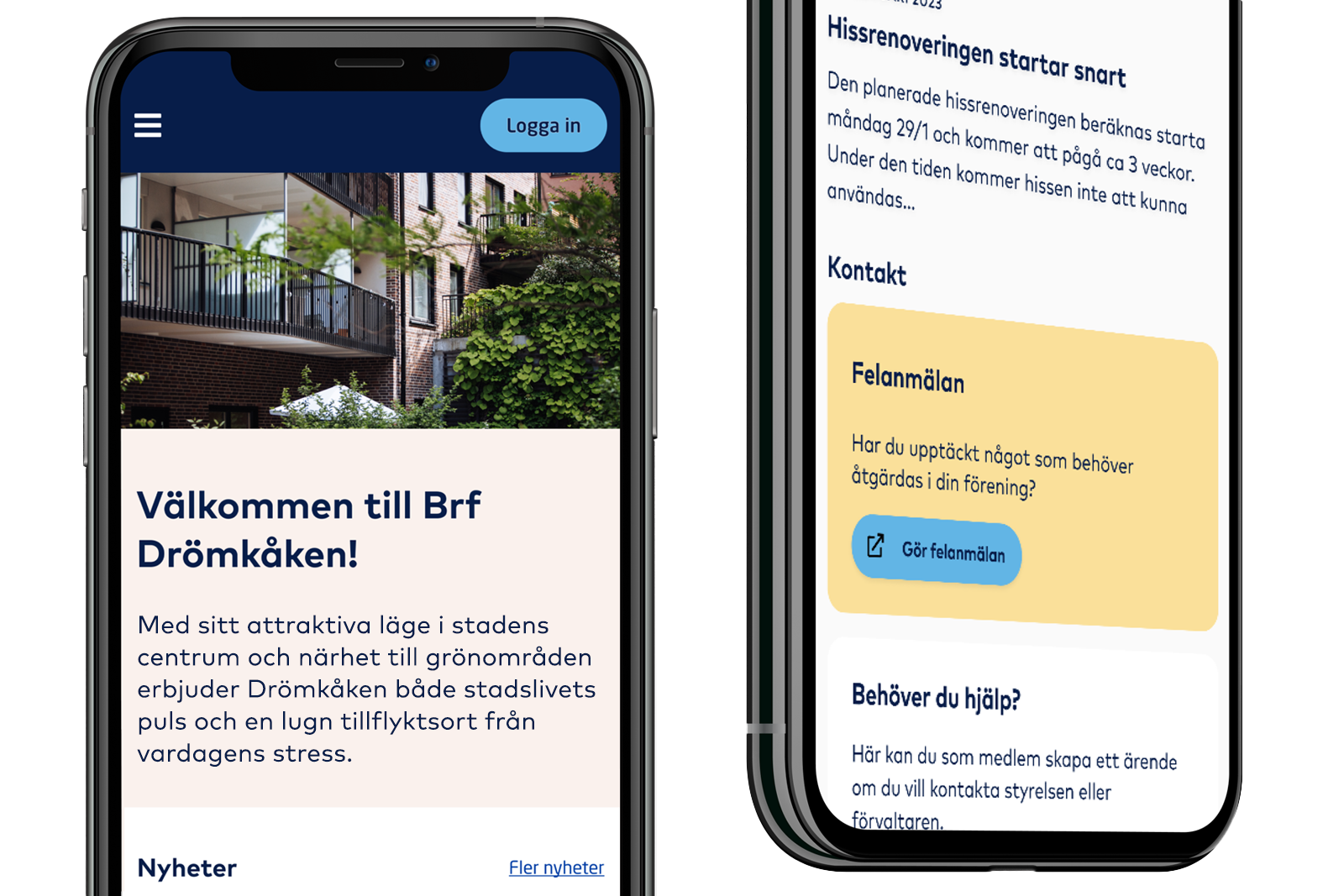 Hemsida för din brf – Föreningens hemsida | SBC